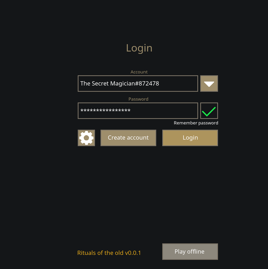 Multiplayer, single player and more UIs - Star and Serpent blog